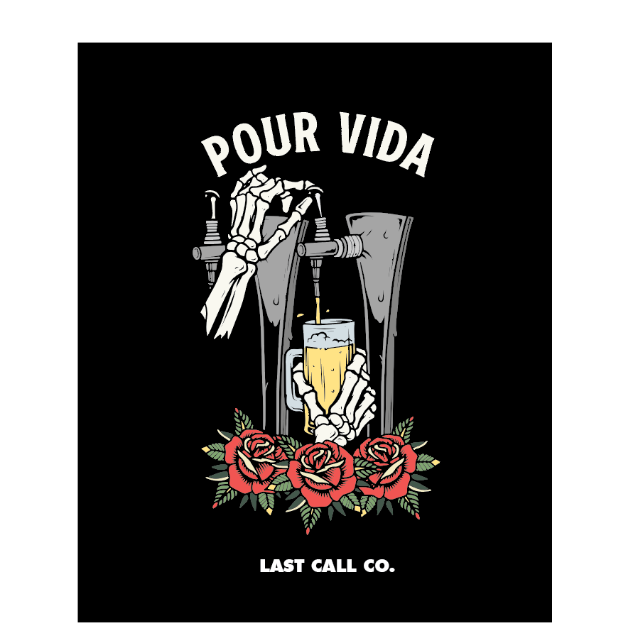 Pour Vida Sticker – Last Call Co.
