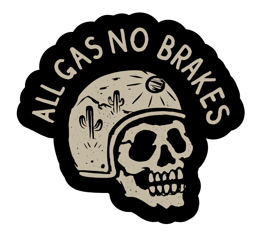 No Brakes Sticker – Last Call Co.