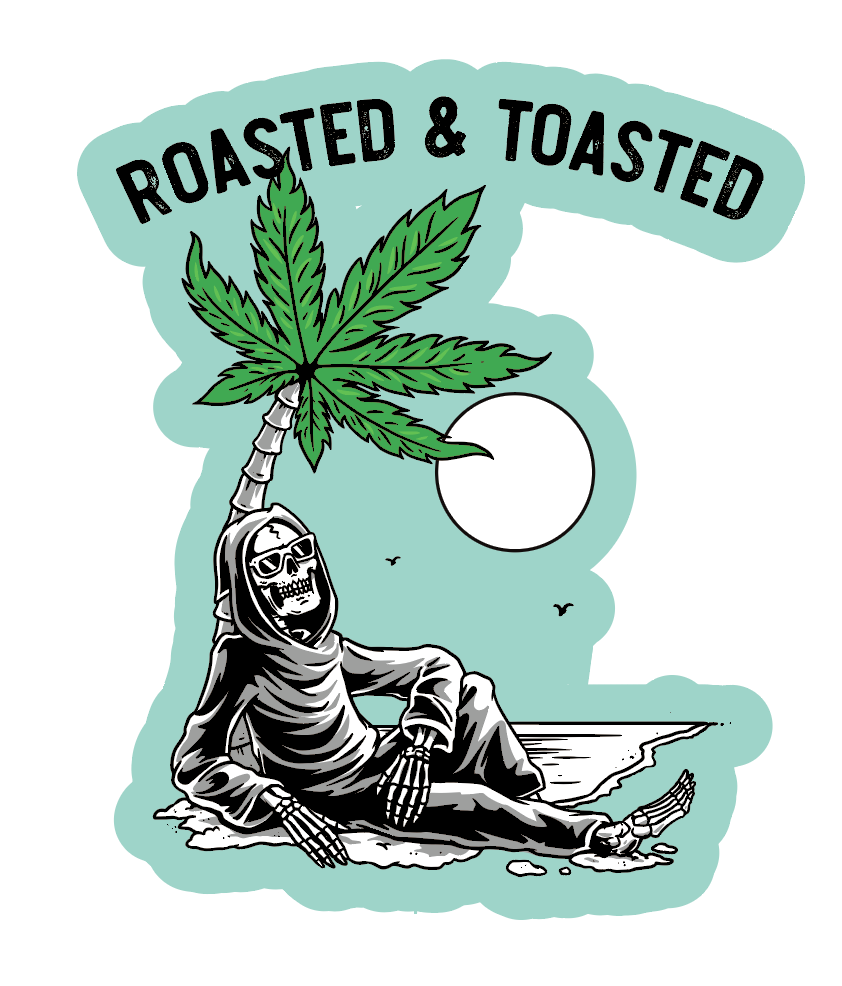 Roasted & Toasted Sticker – Last Call Co.