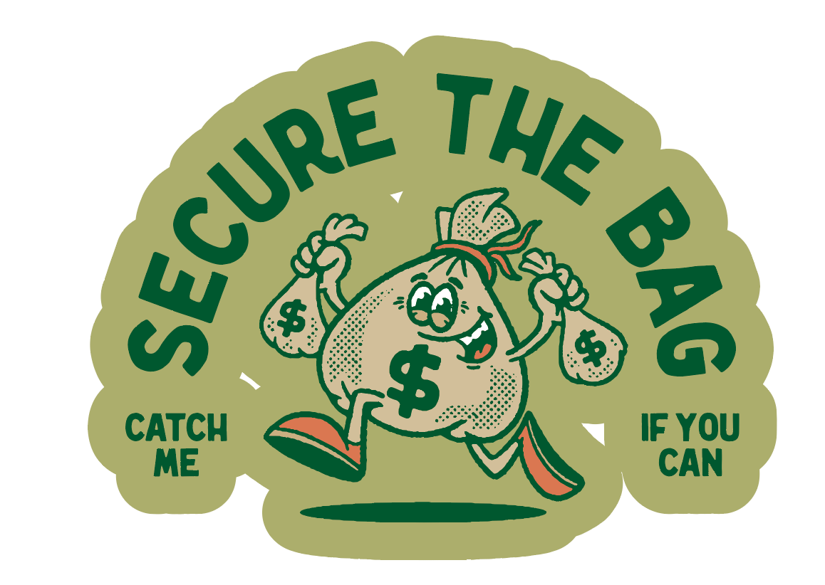 Secure the Bag Sticker – Last Call Co.