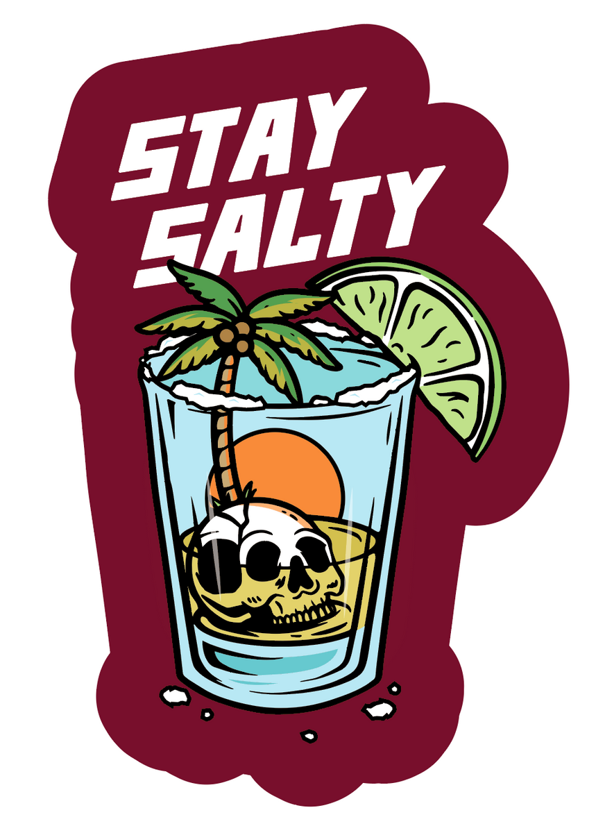 Stay Salty Sticker – Last Call Co.